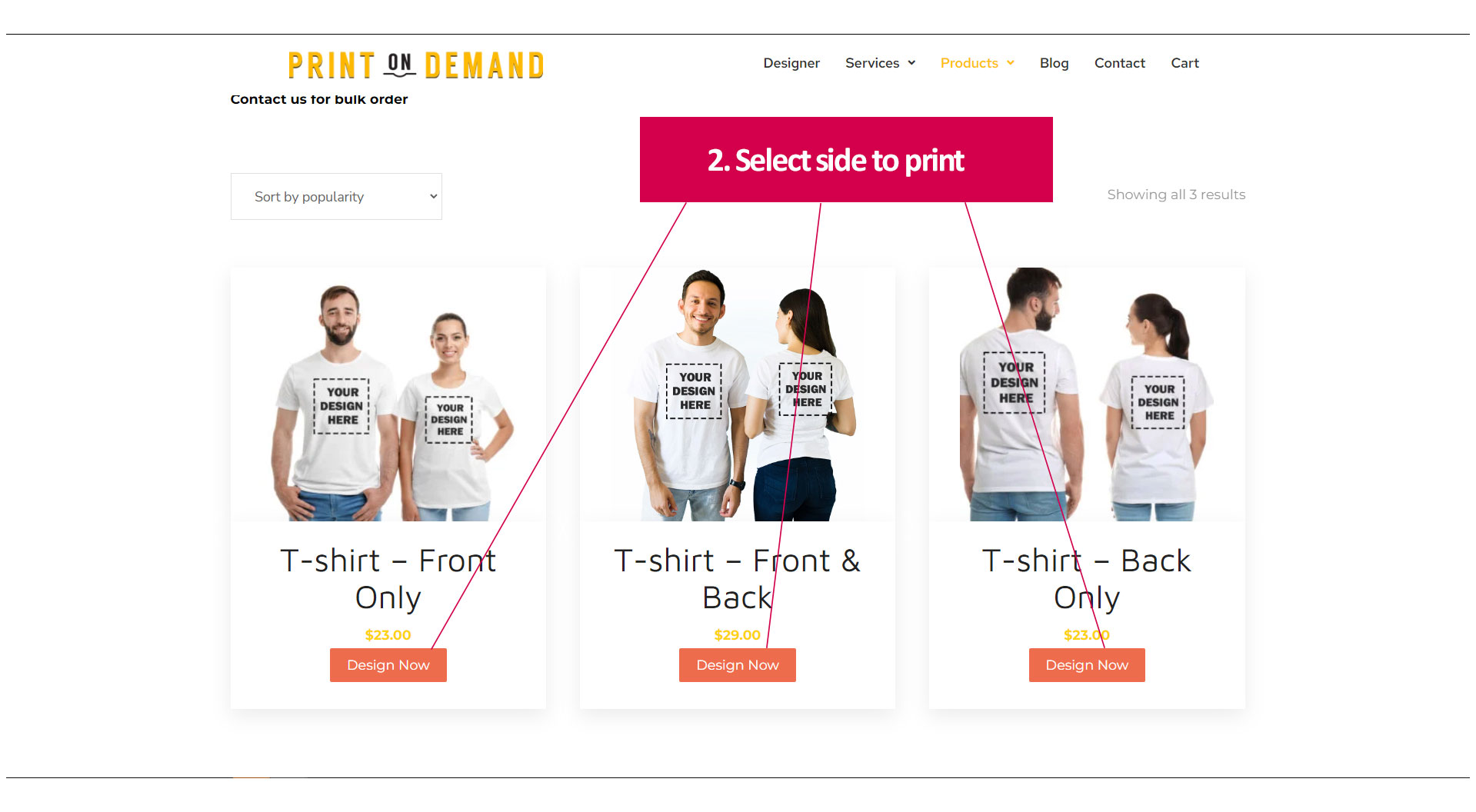 How to Order - Print on Demand